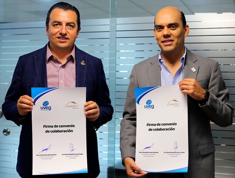 UVEG Y CANADEVI GUANAJUATO FIRMAN CONVENIO PARA IMPULSAR MICROCREDENCIALIZACIÓN. – INFOREDGUANAJUATO